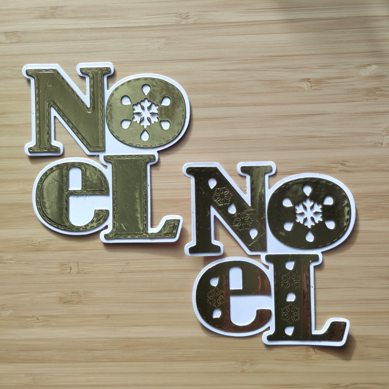 Die set NOEL - Die matrice métallique pour découpe